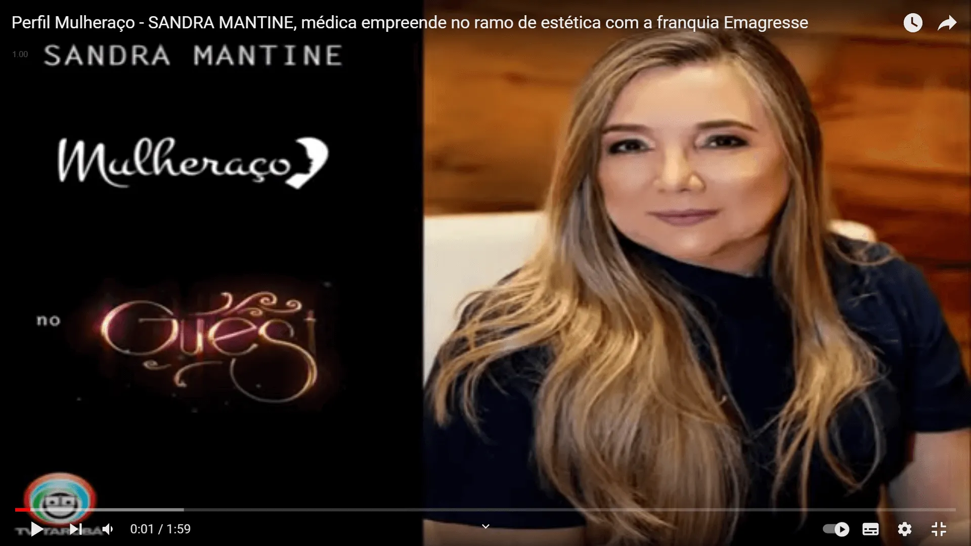 Perfil Profissional Mulheraço Sandra Mantine